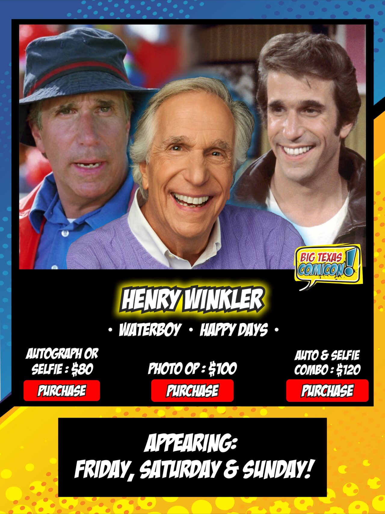 2025 Celebs - Big Texas Comicon